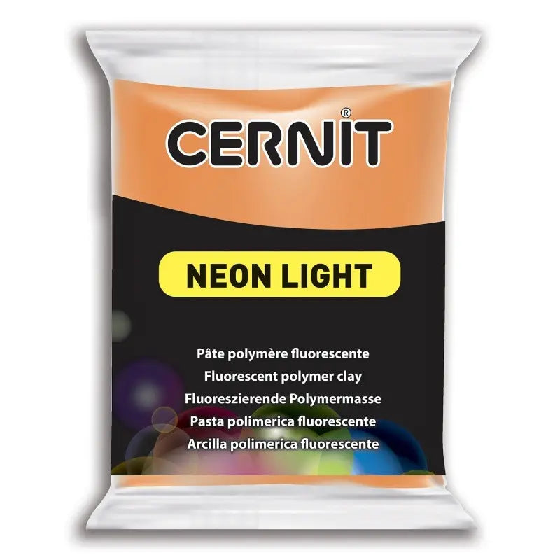 Cernit Neon Light 56gr Naranja (nº 752) – Arcilla de Metal