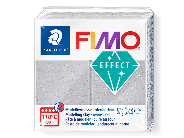 Fimo Effect 57gr Plata Brillante (nº 812) – Arcilla de Metal